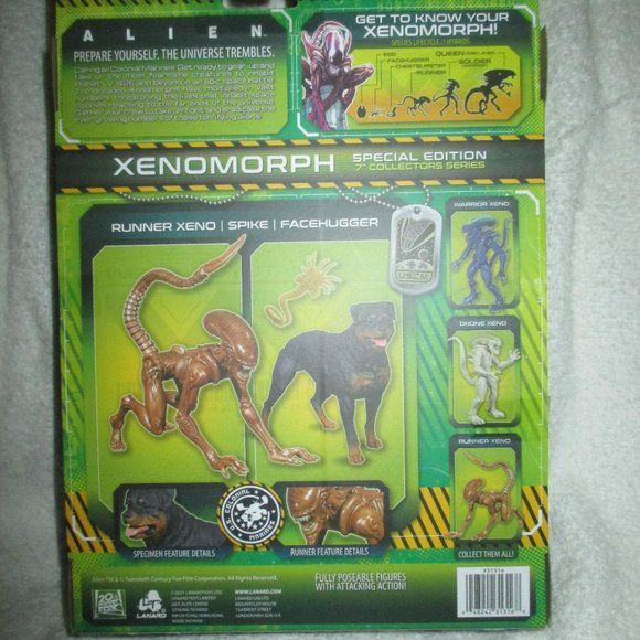 Lanard | Toys | Lanard Alien Collection Xenomorph Runner 7 Walmart Exclusive Alien Figure New ...